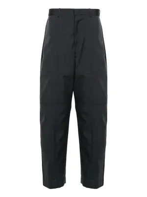 JIL SANDER Tailored Wool Trousers - Grey