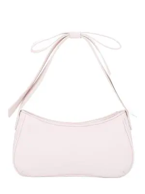 MALI + LILI Marissa Bow Vegan Leather Shoulder Bag - Ivory