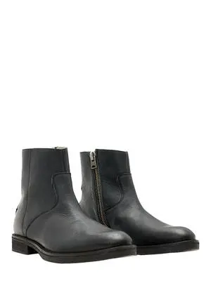 ALLSAINTS Lang Leather Boots - Black