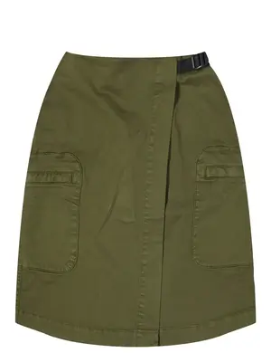 Gramicci Wrap Mini Skirt - Olive