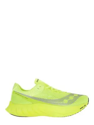 Saucony Endorphin Pro 4in Athletic Sneakers - Citron/silver