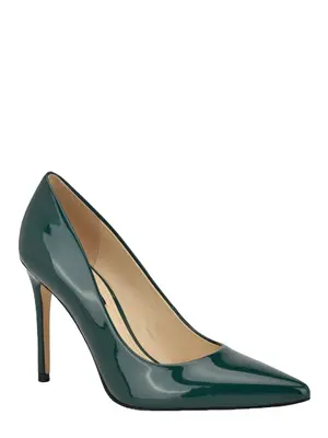 Nine West Nine West Pointed Toe Pumps Med Green