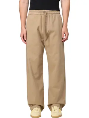 Carhartt Work In Progress Carhartt WIP Floyde Stretch-Cotton Drawstring Joggers With Logo Camel