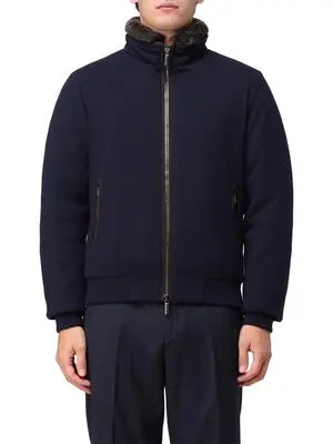 MOORER Moorer Bellati Bomber Jacket Blue