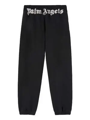 Palm Angels Logo Sweatpants - Black Off White