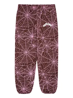 SP5DER All Over Print Sweatpants - Brown