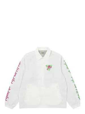 PALACE M-zone Mutant Ripper Coach Jacket - White