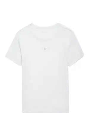 Zadig&Voltaire Marta Diamante-Embellished T-Shirt Blanc