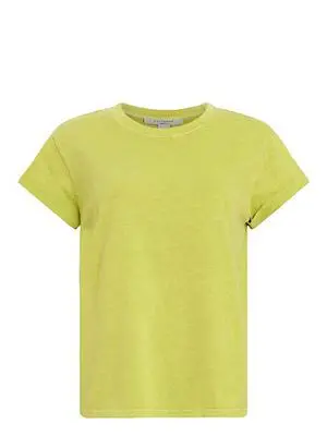 ALLSAINTS Anna Relaxed-Fit Short-Sleeve Cotton T-Shirt Unity Green