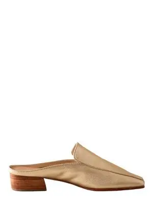 HUMA BLANCO Huma Blanco Felix Loafer Mule Gold