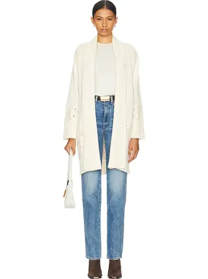 House Of Harlow 1960 X Jem Cardigan - Ivory