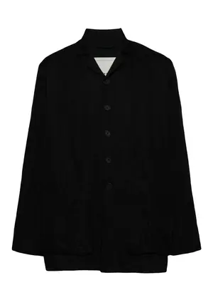 TOOGOOD Camp-collar Shirt Jacket - Black