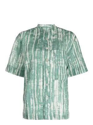 TOOGOOD Docker Tie-dye Shirt - Green
