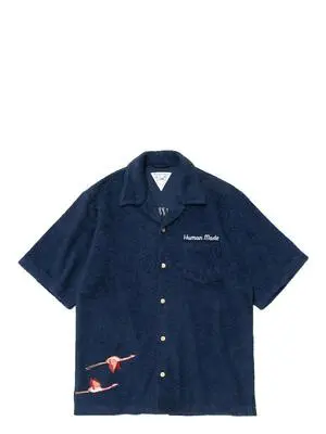 HUMAN MADE Pile Shirt - Navy Blue