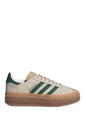 Adidas Gazelle Bold Sneakers Cream White / Collegiate Green / Magic Beige
