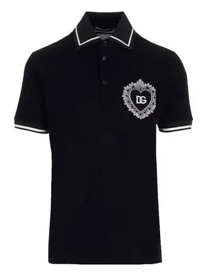 DOLCE & GABBANA Logoprint Polo Shirt