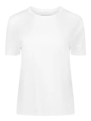 Majestic Filatures-Jersey Crewneck T-Shirt