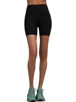 Carbon38 High-rise Biker Short - Black