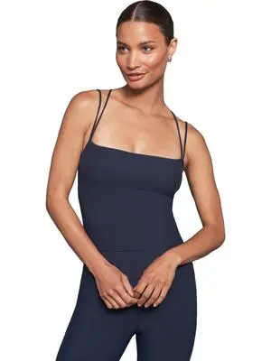 Carbon38 Strappy Tank Top - Navy Blazer