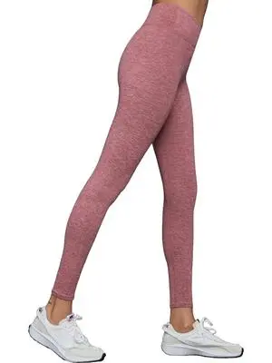 Carbon38 Wrap Legging In Heather Melt Hawthorn Rose Heather