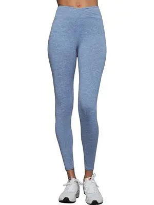 Carbon38 Wrap Legging In Heather Melt Quiet Harbor