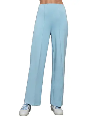 Carbon38 High-Waisted Scuba Pants Quiet Tide