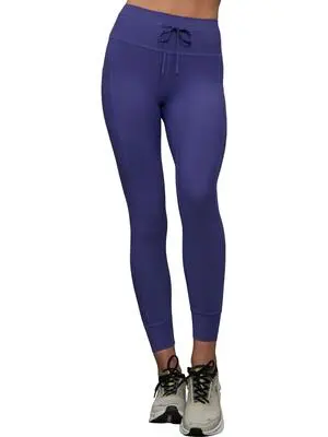 Carbon38 High Rise Sport Pocket Legging In Melt - Future Dusk