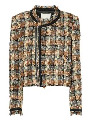 Isabel Marant Étoile Kerry Cropped Jacket - Multicoloured