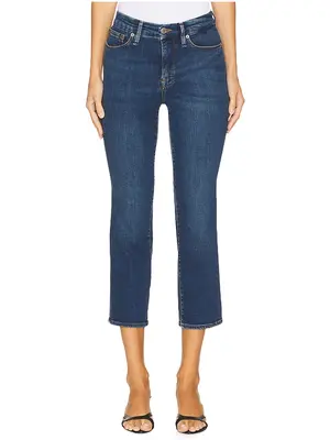 Good American Petite Straight Jeans - Blue004