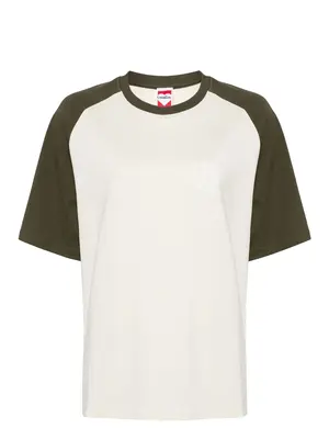 GROUND ZERO Logo-print T-shirt - Neutrals