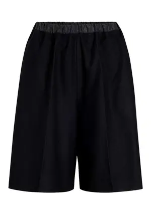 Patou Longline Shorts - Black