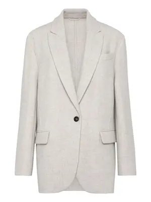 BRUNELLO CUCINELLI Brunello Cucinelli Monili-Embellished Blazer