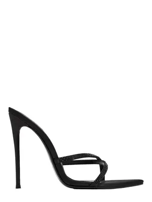 Femme La 120mm Donatella Sandals - Black