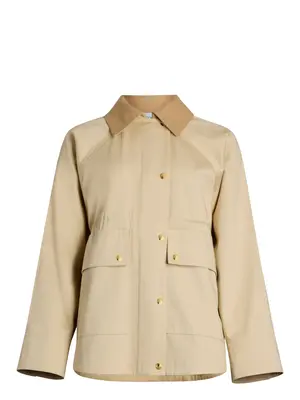 Patou Organic Cotton Parka - Neutrals