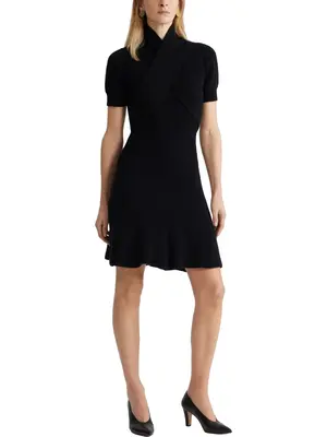 PATOU Patou Wrap Mini Dress