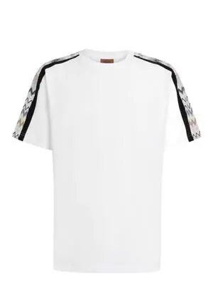 Missoni Zigzag Cotton T-shirt - White