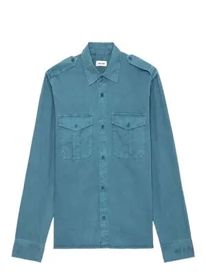 Zadig&Voltaire Taskal Shirt - Blue