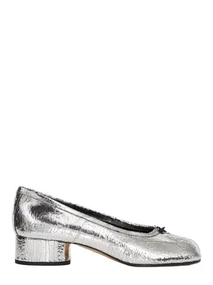 MAISON MARGIELA Tabi Ballerina Shoes - Silver