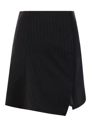 Sacai Side-slit Skirt - Black