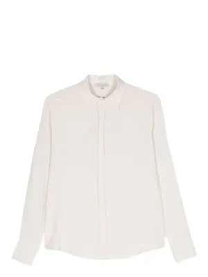 Antonelli Firenze Crepe-texture Shirt - Neutrals