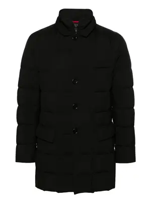 FAY Double-front Padded Down Jacket - Black