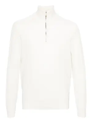 Brunello Cucinelli Cashmere Sweater - White