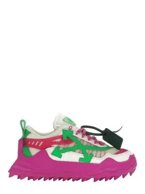 Off-White Odsy 1000 Sneakers White/fuchsia/green