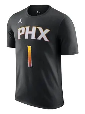JORDAN Nba Phoenix Suns Devin Booker Statement T-shirt - Black