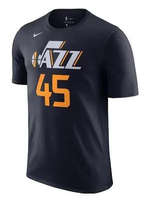 Nike Nba Utah Jazz Donovan Mitchell T-shirt - Dark Blue
