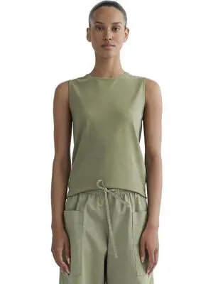 Everlane Form Tank Top - Lichen Green