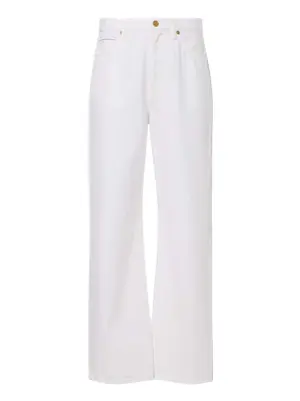 Tove Sade High-rise Straight Jeans - White