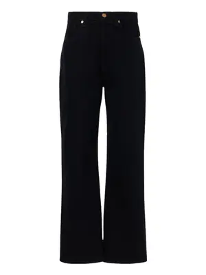 Tove Sade High-rise Straight Jeans - Black