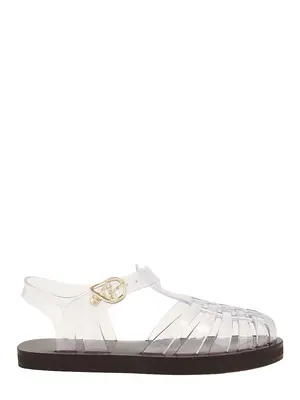 ANCIENT GREEK SANDALS Homeria Jelly Sandal - Clear