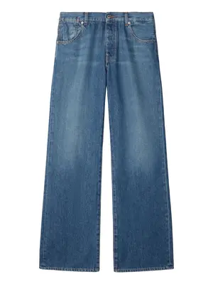 OFF-WHITE Off-White Wide-Leg Five-Pocket Jeans